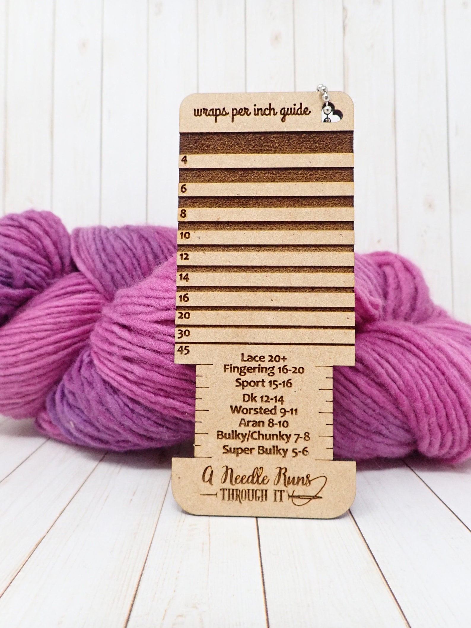 Wraps per Inch Wood Guide. WPI Guide Tool. Spinner Tools. - Etsy