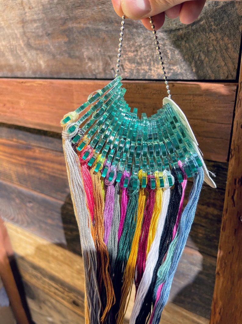 Embroidery Thread Holder,acrylic Floss Keeper for Embroidery Thread ...