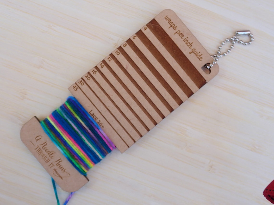 Wraps per Inch Wood Guide. WPI Guide Tool. Spinner Tools. | Etsy