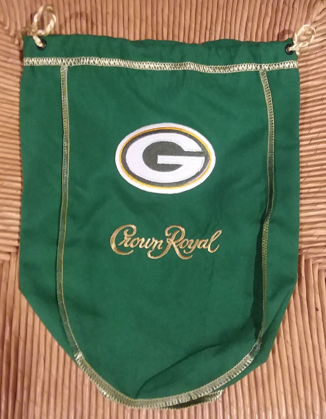 Green Bay Packers Crown Royal Bag - Etsy