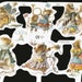 German Embossed Vintage Style Scrap Die Cut Relief Precious Kittens ...