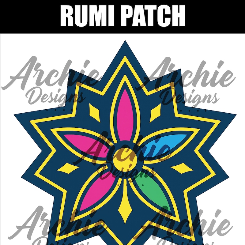 Rumi Pattern Kpop - Etsy