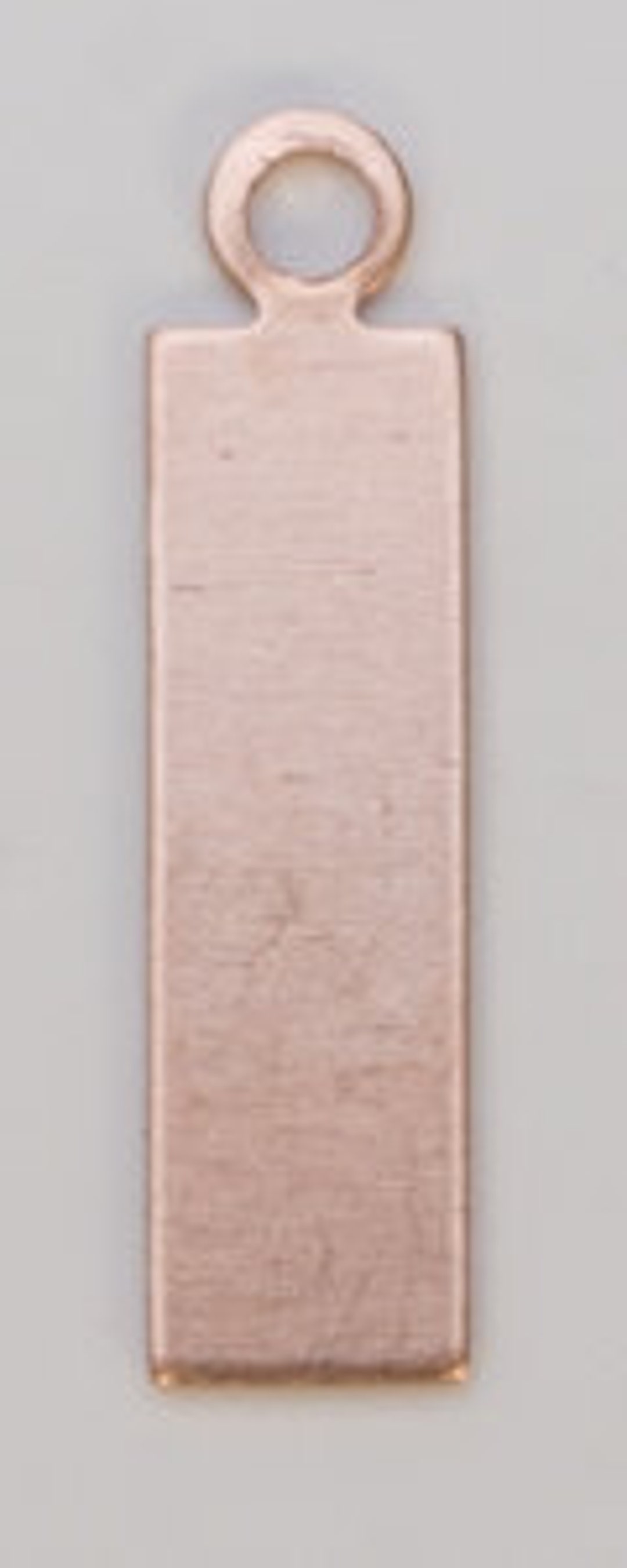 Copper Rectangle With Ring 11/16 by 3/16 24ga Package of 6 Great ...
