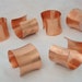 Set of 6 Brass Bracelet Cuff Blanks for Jewelry Making .75 - Etsy