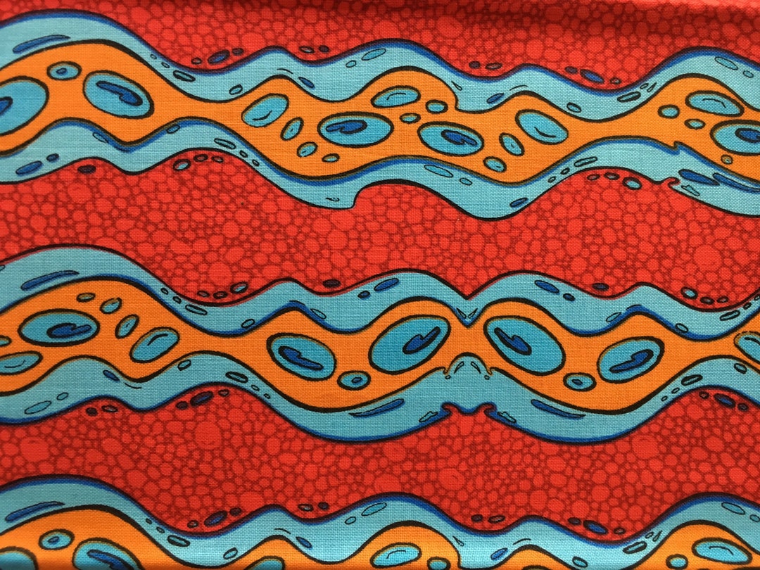 Red River Design by Rob Appel for Telegraph Fat Quarter Fabric - Etsy