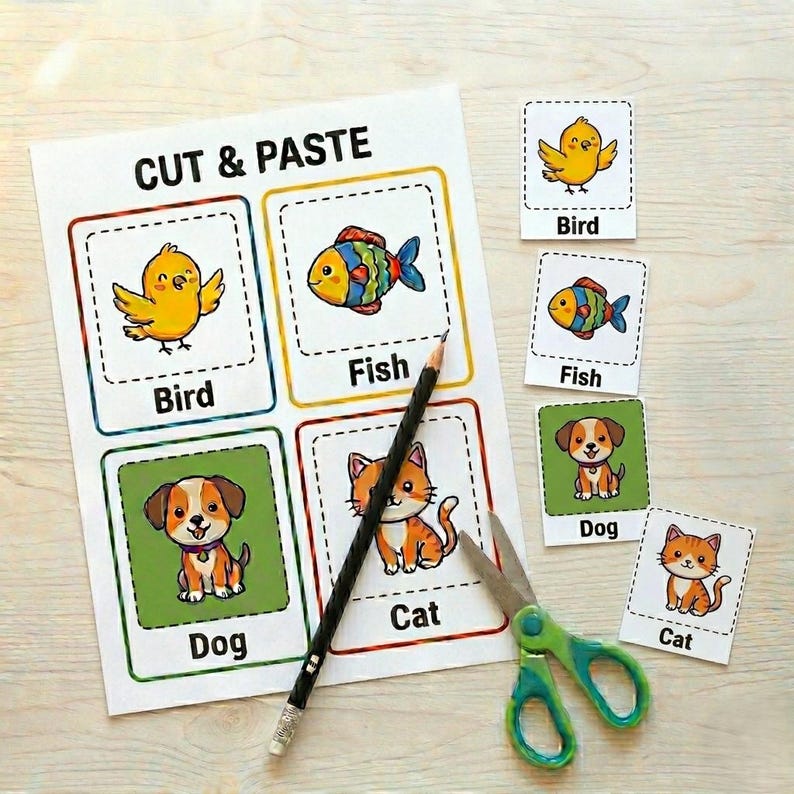 Busy Book Printable Bundle for Kids - Kids Activity Binder PDF ...