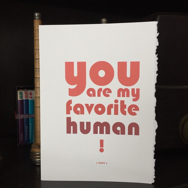 My Favorite Human - Etsy