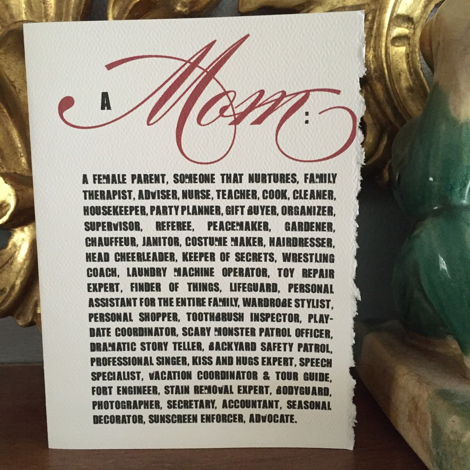 Many Titles of Mum Happy Mother's Day Mom / Mum - Etsy