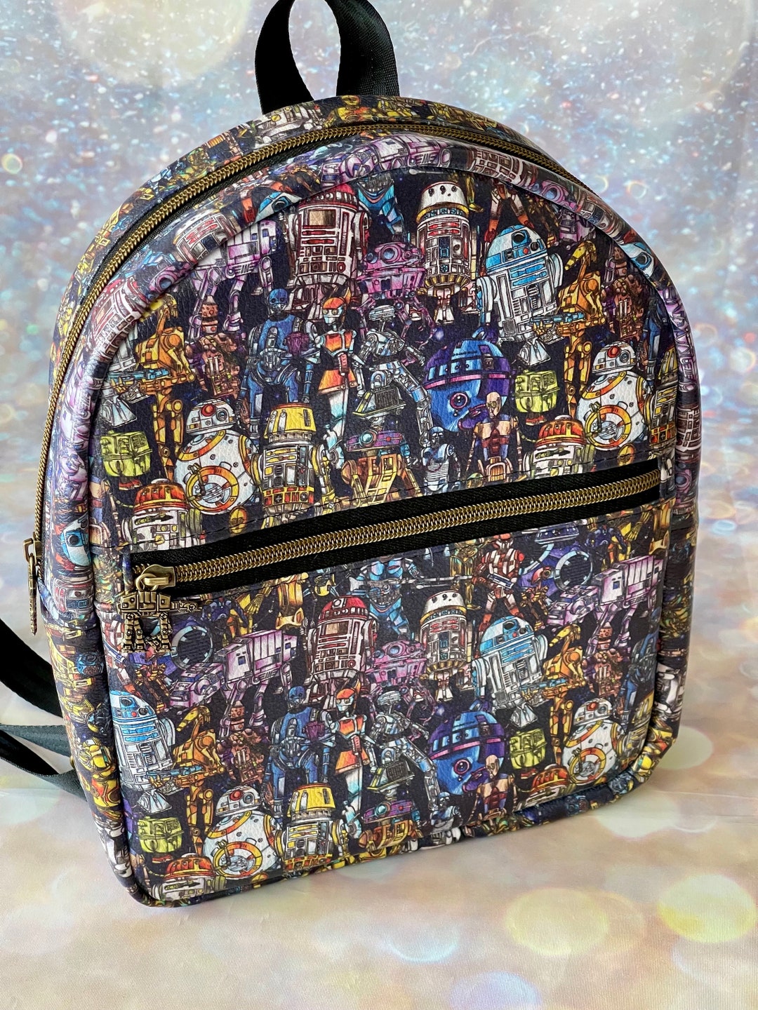 Space Wars Handmade Backpack. Mini Backpack - Etsy