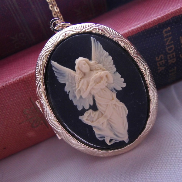 Angel Locket - Etsy