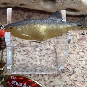 Mepps 1 Minnow AGLIA Red Gold Prism BLADE VINTAGE Inline Spinner ...