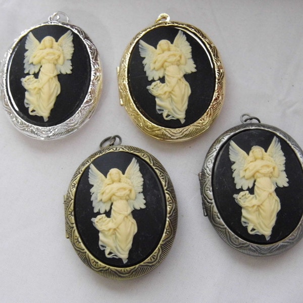 Angel Locket - Etsy