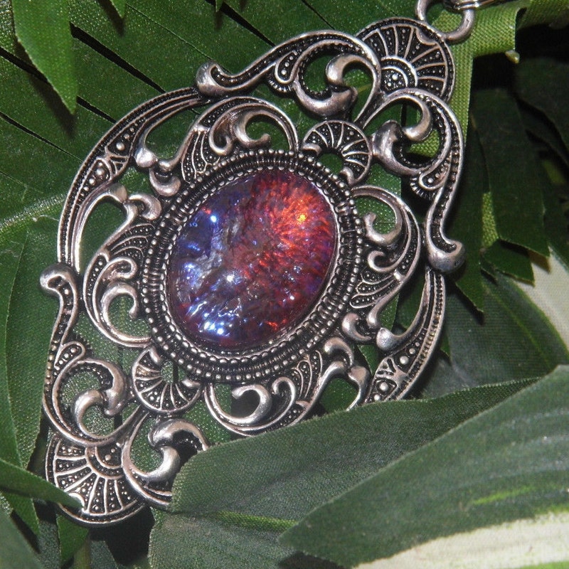 Dragon Fire Necklace - Etsy