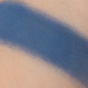 Matte Blue Eyeshadow - "nightshade" - Navy Natural Mineral Makeup - Etsy