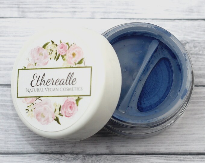 Matte Dark Blue Eyeshadow nightshade Deep Navy | Etsy