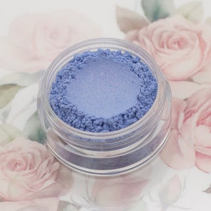 Blue Duochrome Shimmer Eyeshadow - "crystal Castle" - Vegan Mineral ...