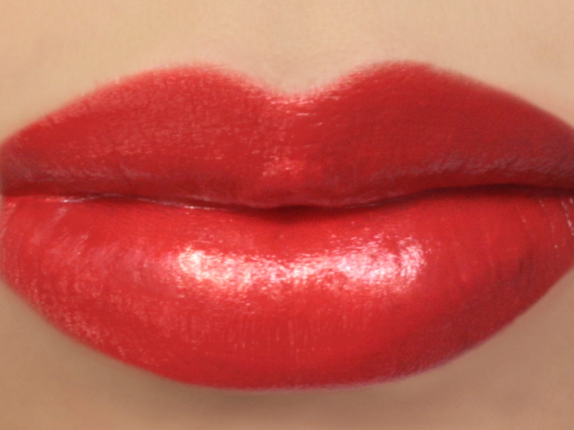 Red Orange Lipstick Sample clementine Bright - Etsy