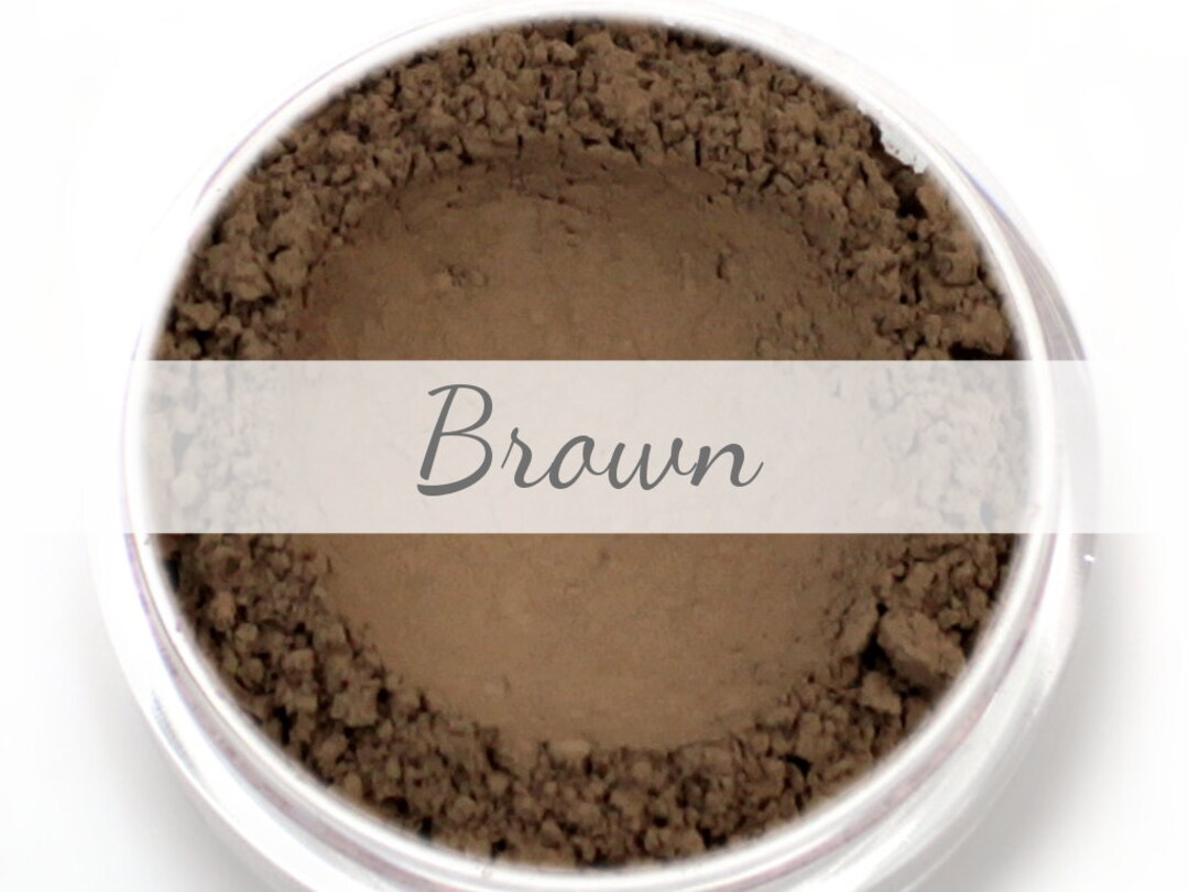 Brown Vegan Mineral Eyebrow Powder Sample (0.40g) - Etsy