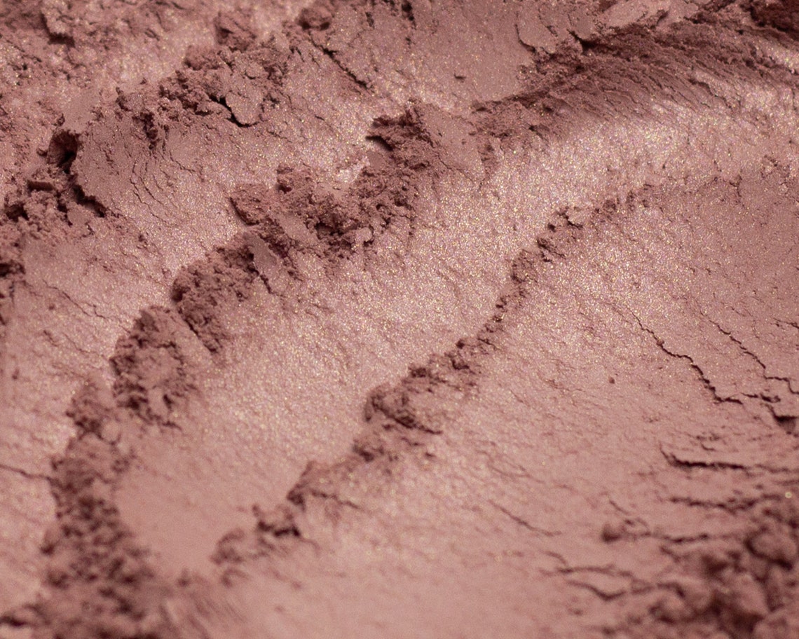 Mineral Blush Sample forbidden muted Berry Pink | Etsy