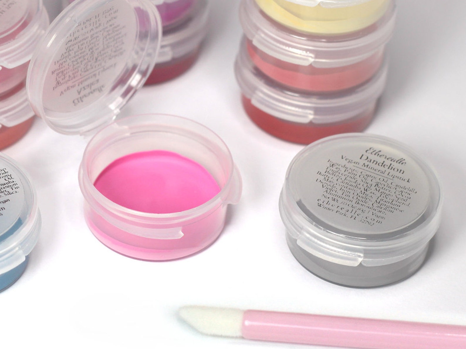 5 Piece Lipstick Sample Set With Optional Lip Applicators - Choose Your ...