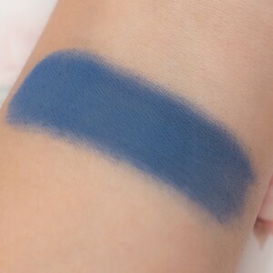 Matte Dark Blue Eyeshadow - "nightshade" - Deep Navy Vegan Mineral ...