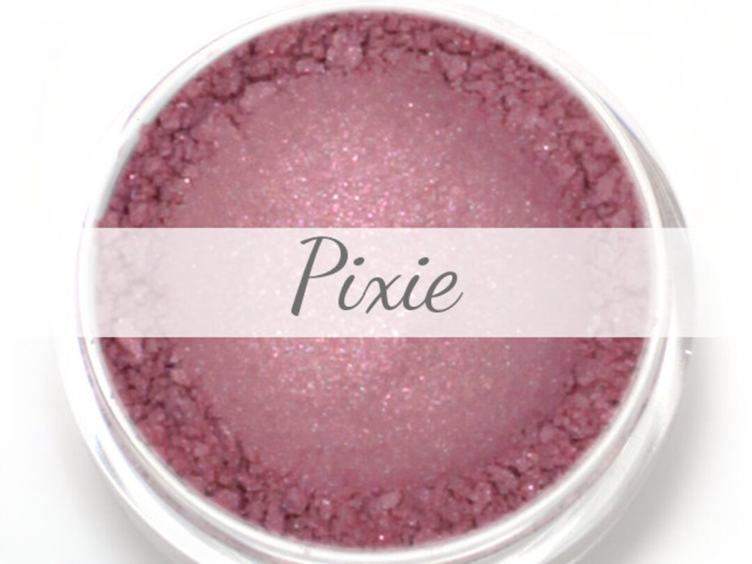 Eyeshadow Sample pixie Rose With Pink and Turquoise Shimmer Vegan ...