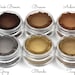 Dark Brown Eyebrow Powder Sample: Vegan Mineral Makeup (.4g) - Etsy
