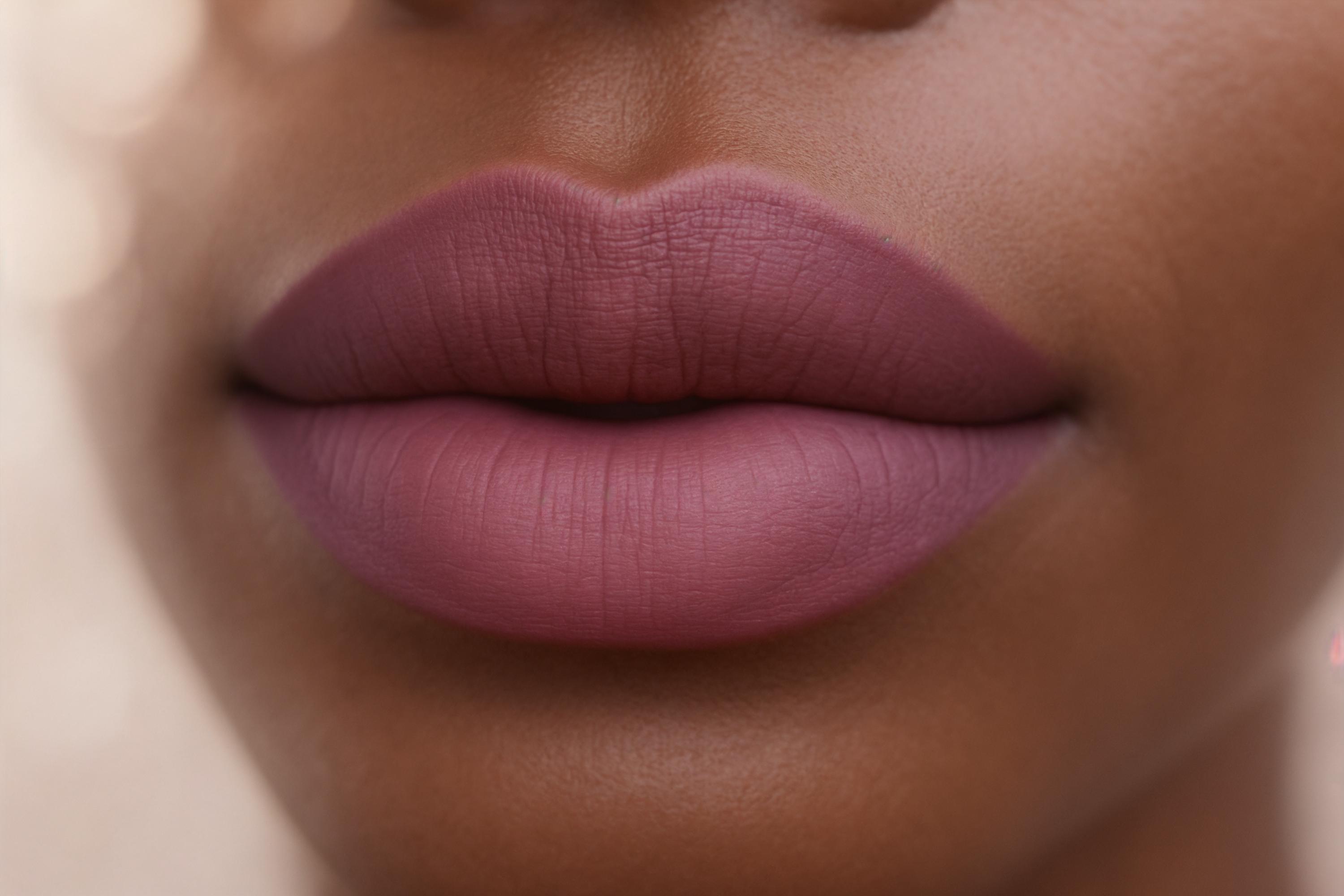 Matte Lipstick - "pebble" Gray Mauve (greige) Vegan Natural Mineral ...