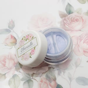 Blue Duochrome Shimmer Eyeshadow - "crystal Castle" - Vegan Mineral ...