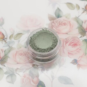 Matte Mint Green Eyeshadow - "fresh Mint" - All Natural Vegan Mineral ...
