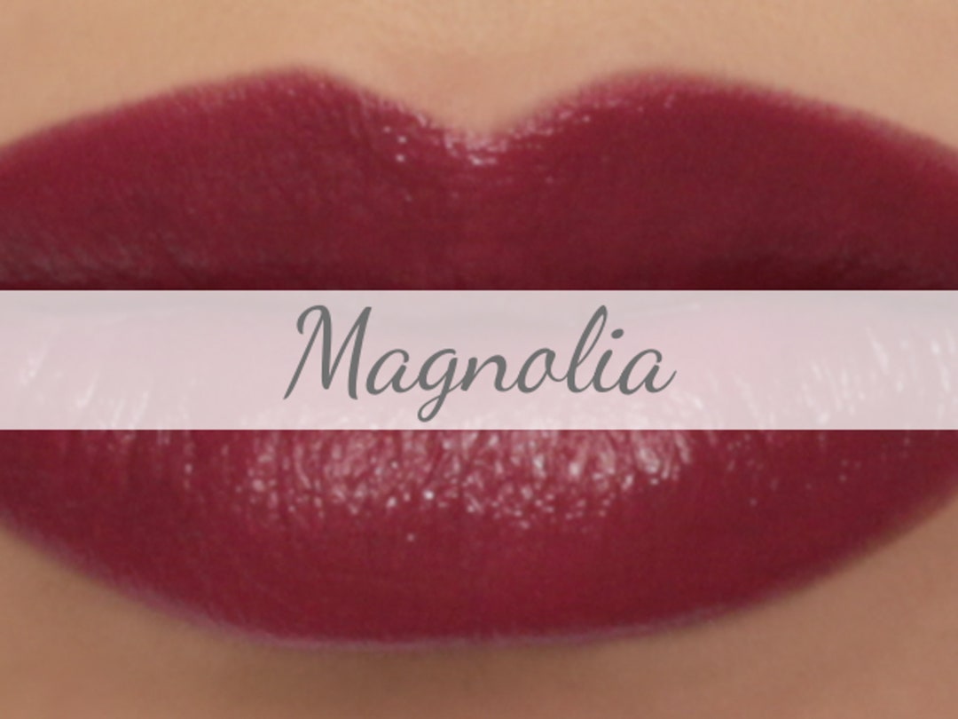 Sample Vegan Mineral Lipstick - "magnolia" (dark Raspberry Pink Color ...