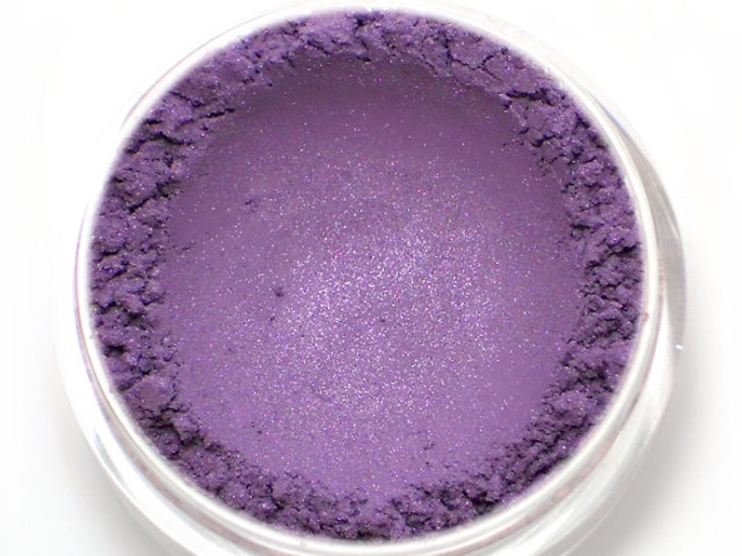 Violet Shimmer Eyeshadow lulu Vegan Mineral Makeup - Etsy