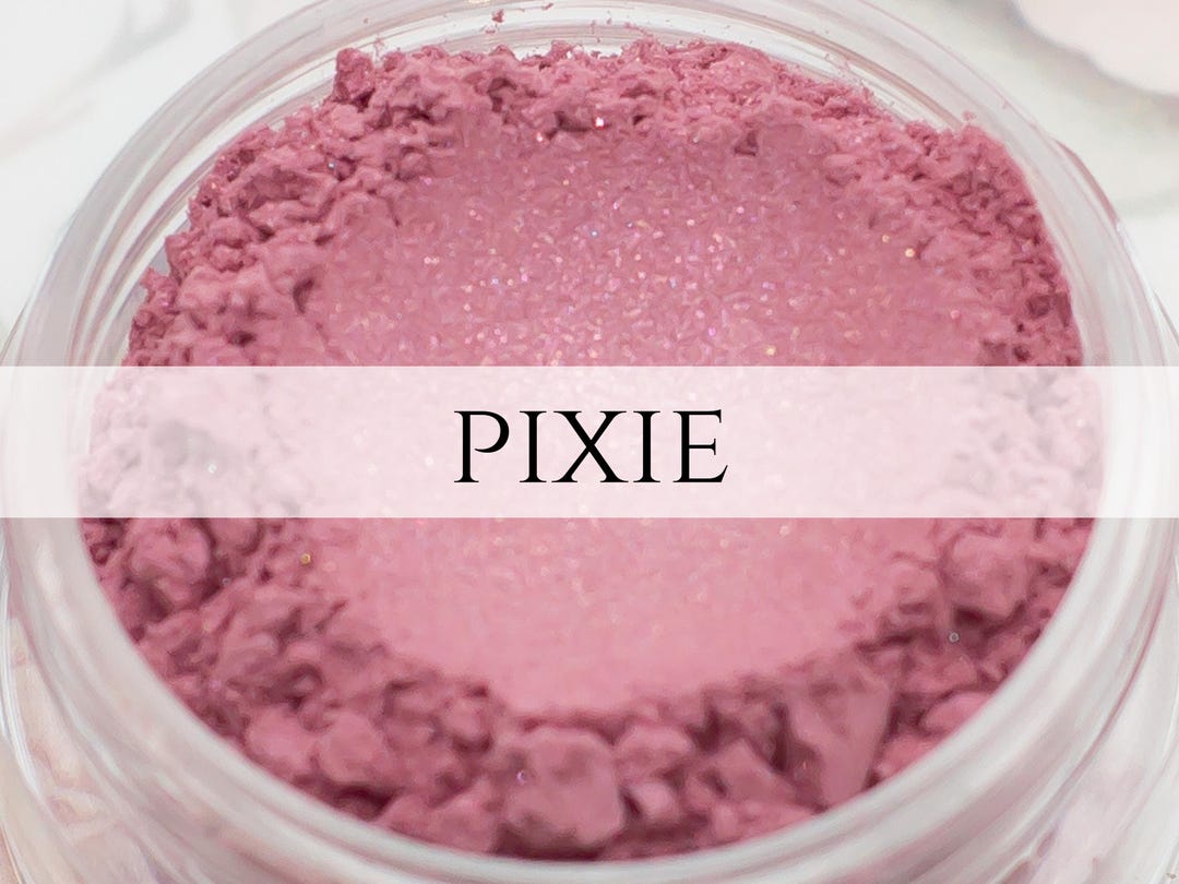 Eyeshadow Sample Pixie Rose With Pink and Turquoise Shimmer Vegan ...