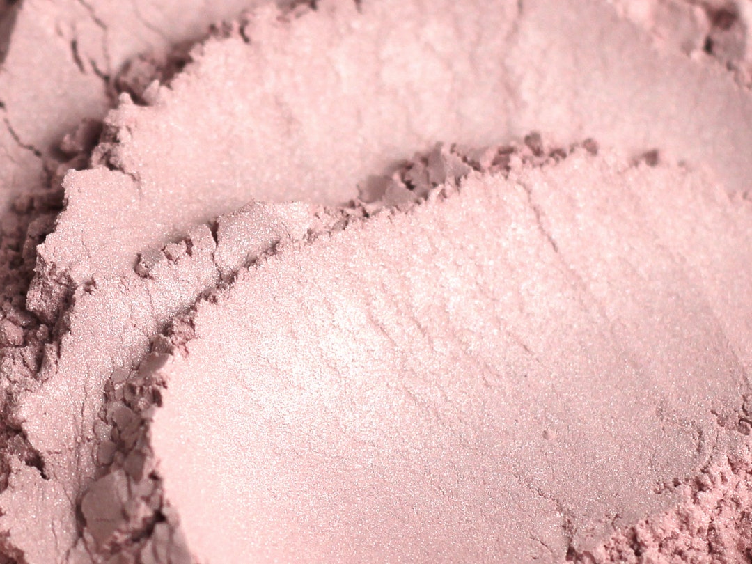 Stardust Vegan Highlighter: Light Frosty Pink Shimmer - "aura" - Etsy