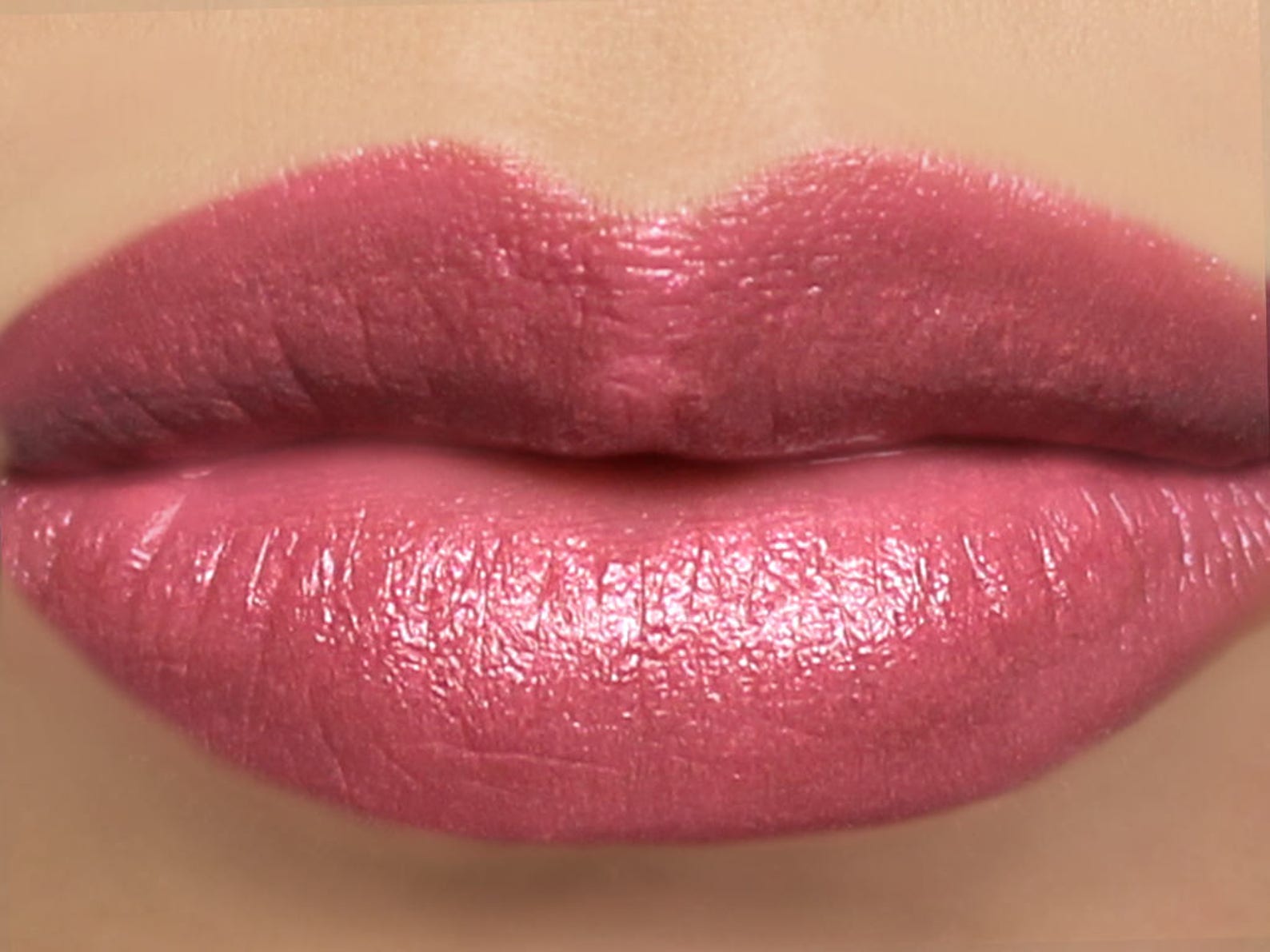 Vegan Lipstick - "pink Crystal" Rose Pink Shimmer Lipstick - Etsy