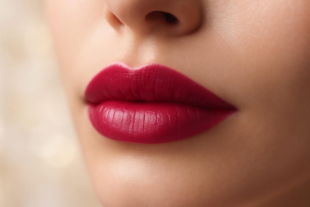 Vegan Lipstick - "geranium" Bright Berry Pink Natural Mineral Lipstick ...