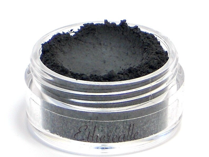 Matte Black Eyeshadow nero Opaque Black Vegan - Etsy