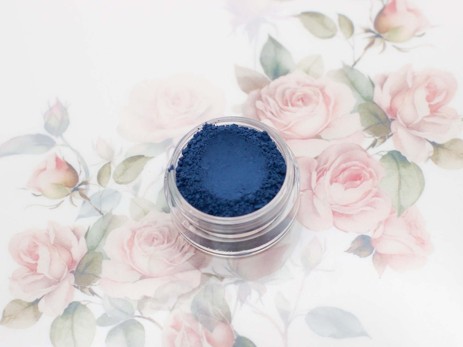 Matte Blue Eyeshadow - "nightshade" - Navy Natural Mineral Makeup - Etsy