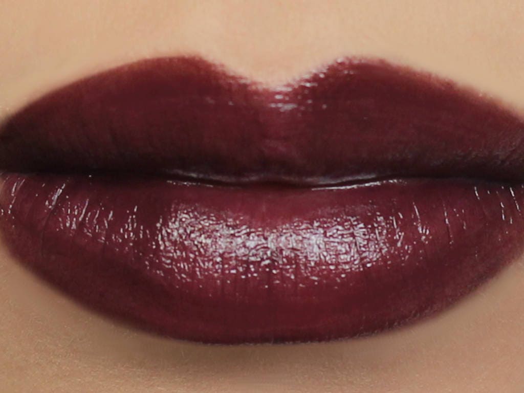 Vegan Mineral Lipstick Dark Heart dark purple | Etsy
