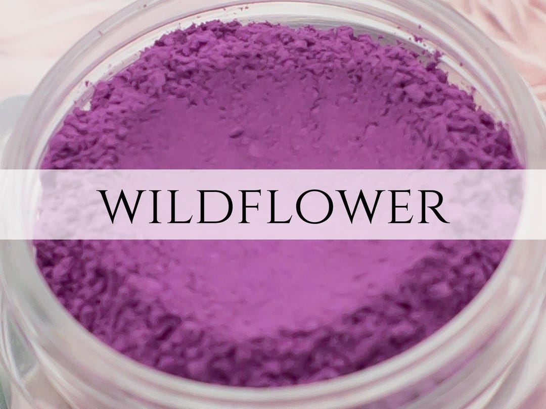 Eyeshadow Sample Wildflower Matte Violet Purple All Natural Vegan ...