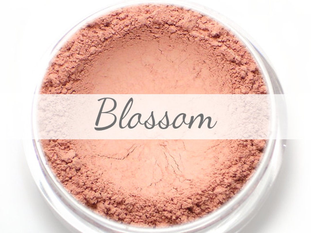 Mineral Blush Sample - "blossom" (natural Pink, Matte Finish) - Vegan ...