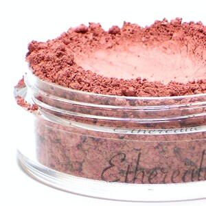 Matte Light Plum Pink Blush - "sugar Plum" - Vegan Mineral Blush Powder ...