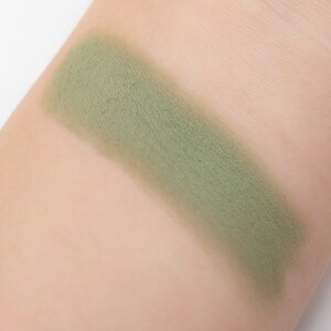 Matte Green Eyeshadow - "strife" - Matte Olive - All Natural Vegan ...