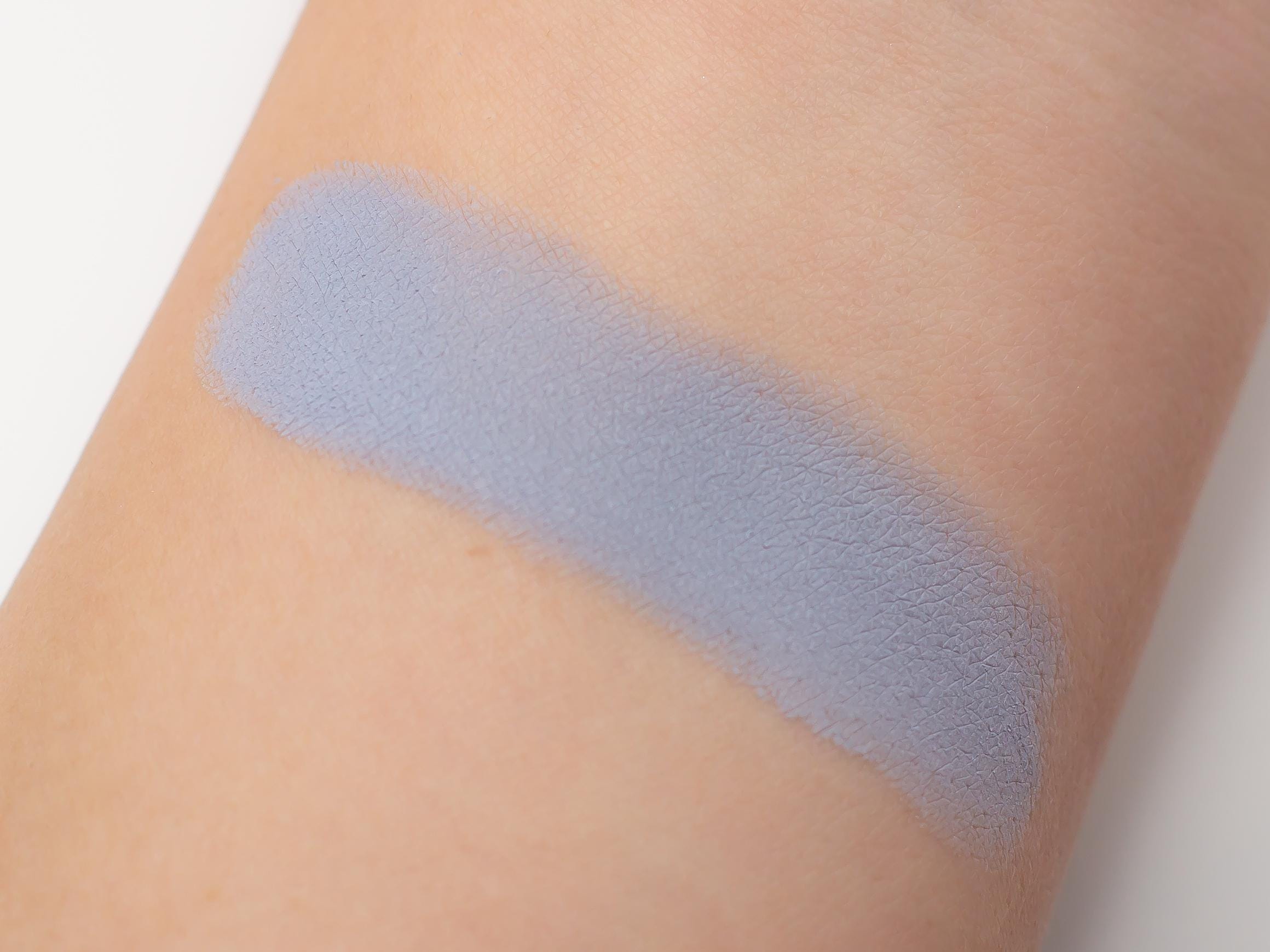 Matte Blue Grey Eyeshadow - "dusk" - Medium Gray Blue Vegan Mineral ...