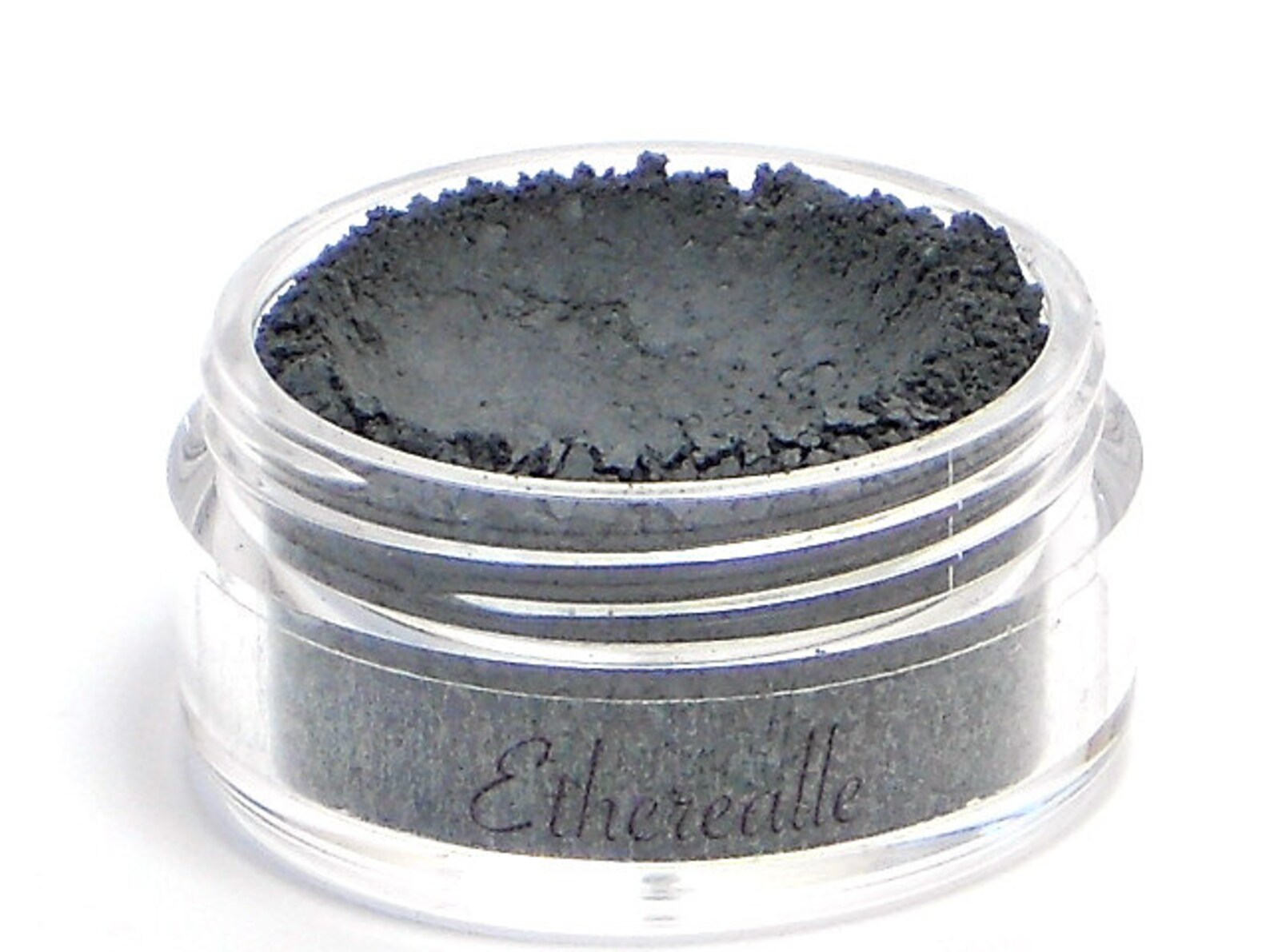 Matte Dark Gray Eyeshadow stone Vegan Mineral - Etsy