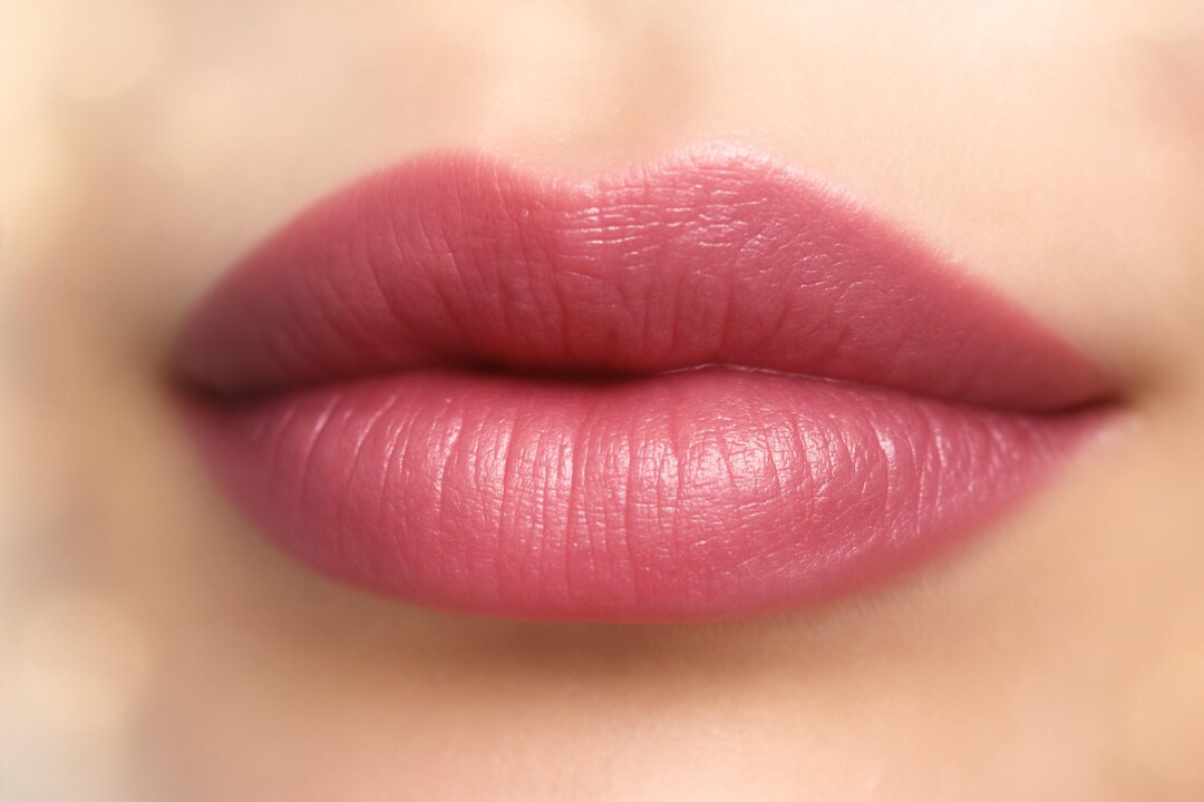 Vegan Lipstick - "pink Crystal" Rose Pink Shimmer Lipstick - Etsy
