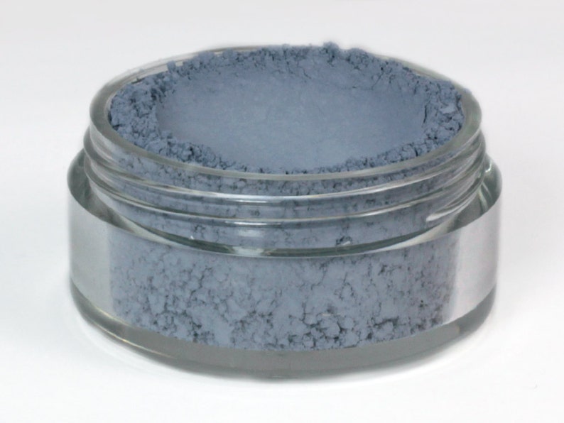 Matte Blue Grey Eyeshadow dusk Medium Gray - Etsy