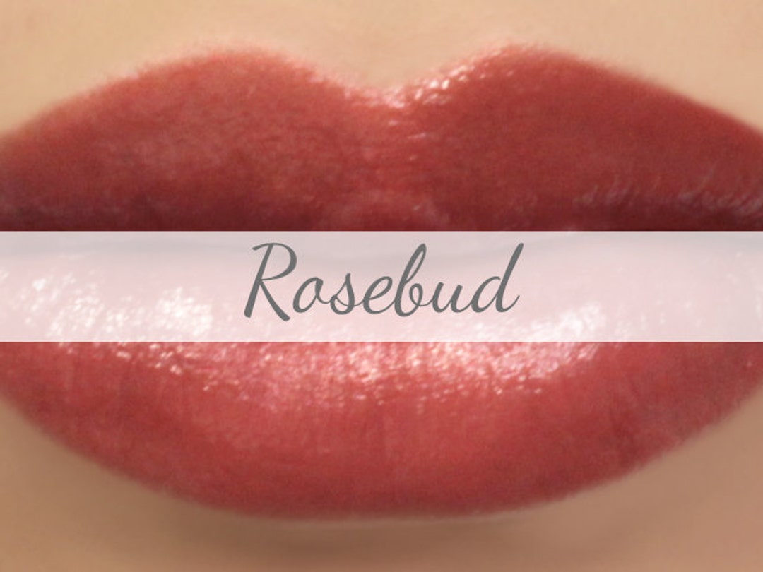 Sheer Lipstick Sample - "rosebud" Natural Red Lip Color - Vegan - Etsy