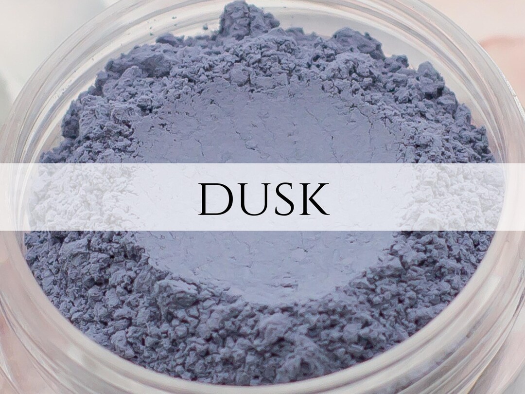 Eyeshadow Sample Dusk Matte Blue Grey Vegan Mineral Makeup - Etsy