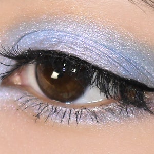 Blue Duochrome Shimmer Eyeshadow - "crystal Castle" - Vegan Mineral ...